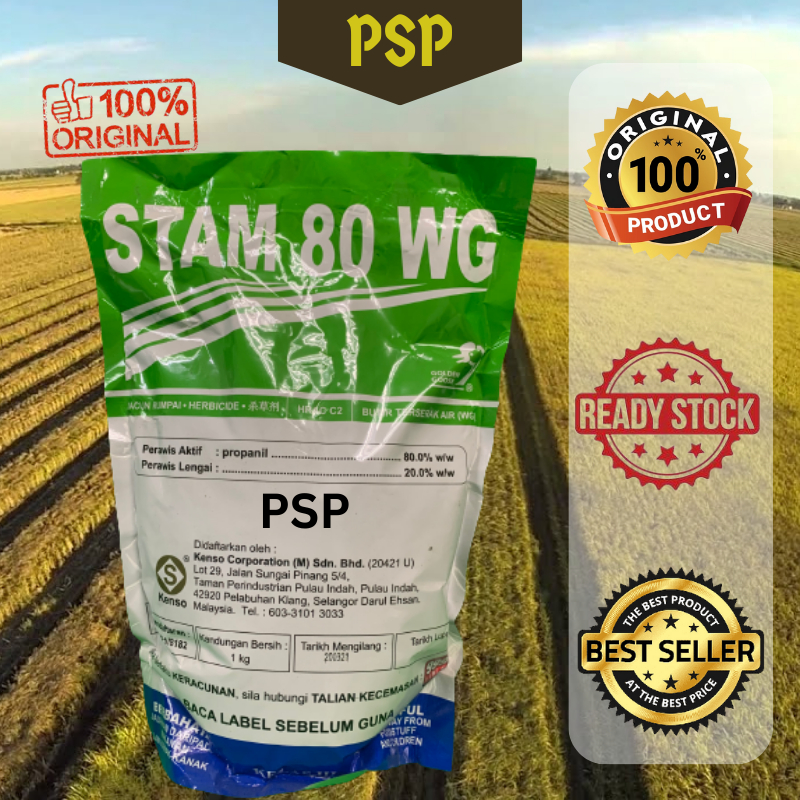 1KG Kenso STAM 80WG Propanil 80% Herbicide Paddy Weed Killer (Same As ...