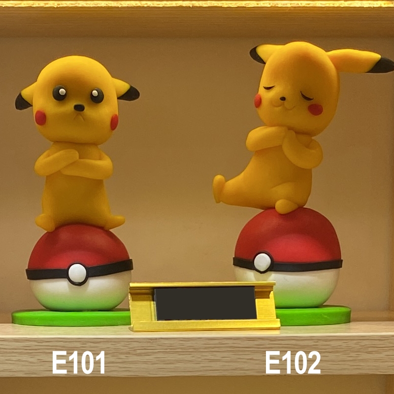 Wax Clay Sculpture Arts Mini 3D Figure and Doll Model (Pikachu ...