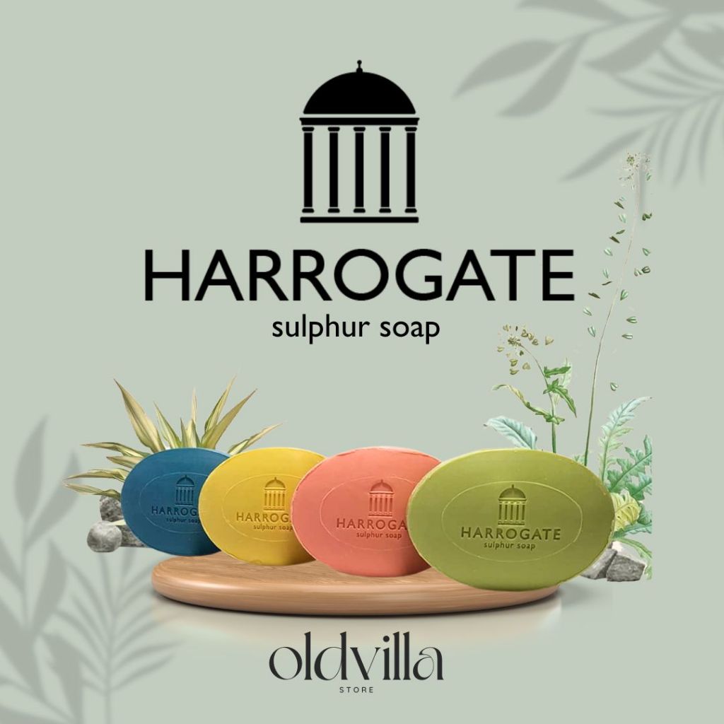 [Made in UK + Ready Stock] Harrogate Sulphur Soap Sabun Sulfur Ekzema ...
