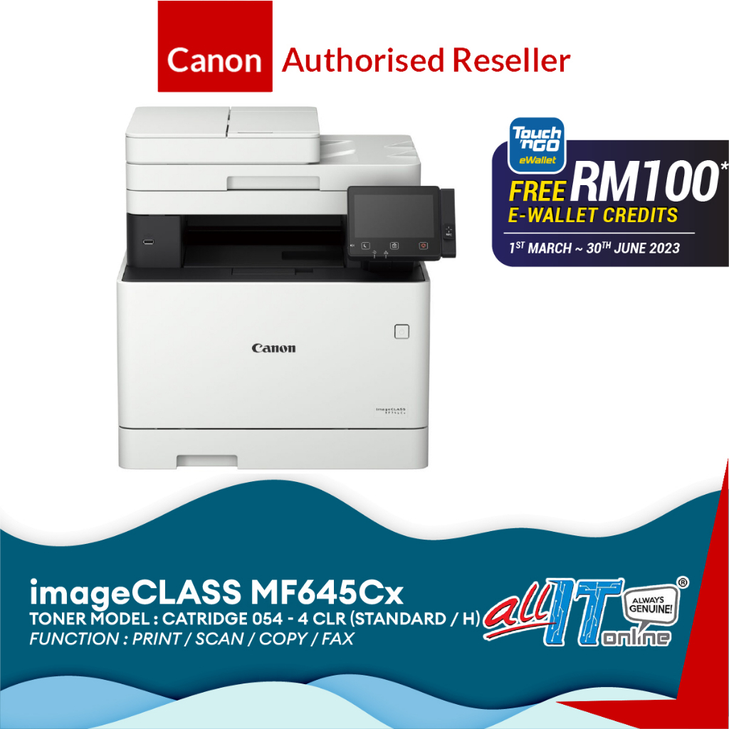 Canon imageCLASS MF645Cx All-In-One Wireless Printer Auto Duplex ...
