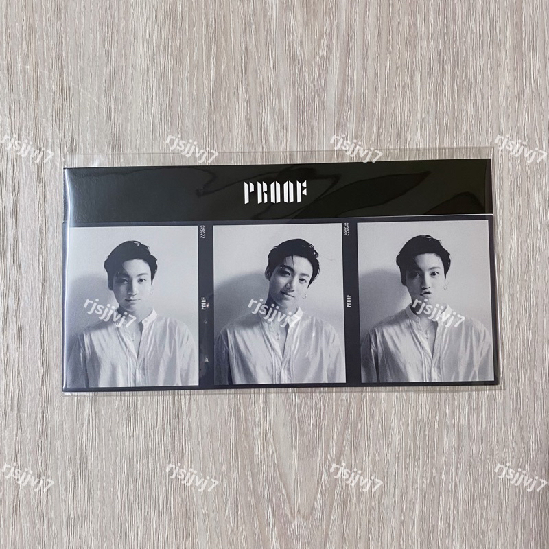 BTS JUNGKOOK/JK PROOF OFFICIAL WEVERSE POB TRIPTYCH PHOTO | Shopee Malaysia