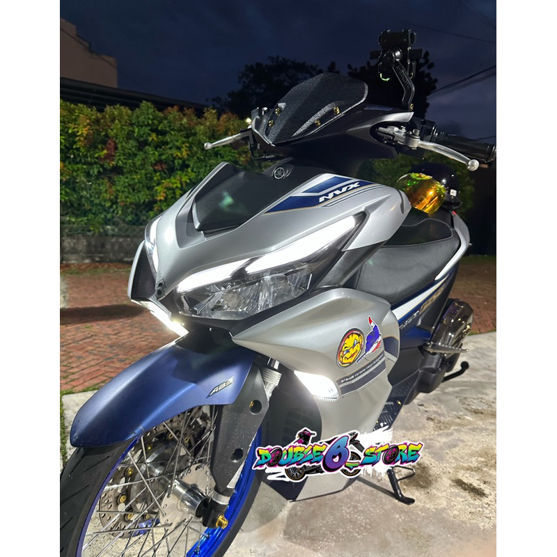 Yamaha NVX155 Aerox155 / Y15 V1/V2 / Y16 / NMAX V1/V2 / XMAX Dual LED ...