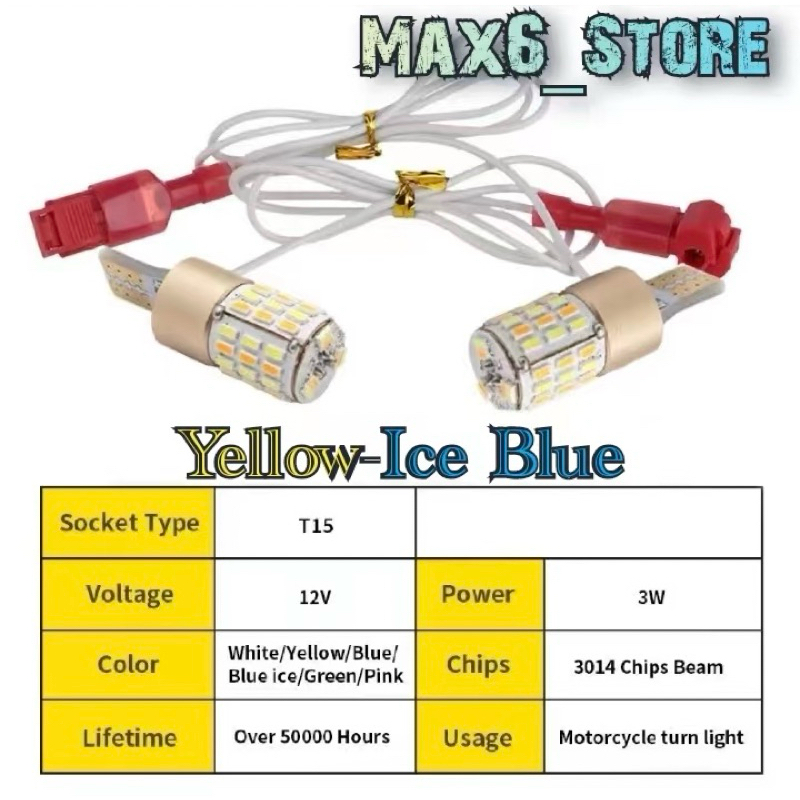 Y16ZR Y15ZR NVX Nmax Xmax AEROX T15 Dual Contact Motorcycle Day Light ...