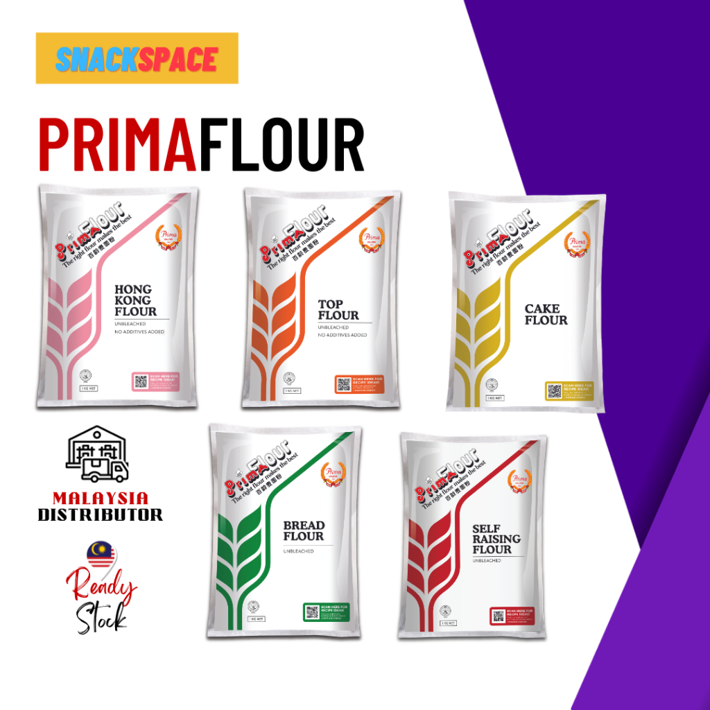 Tepung Prima Flour / Tepung Prima (1KG) HALAL(1KG) | Shopee Malaysia