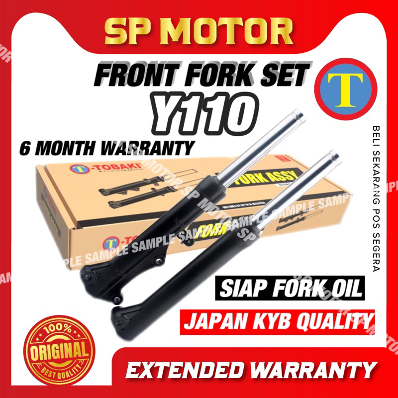 TOBAKI Y110 Front Fork Set YAMAHA Y110 100% TOBAKI ORIGINAL | Shopee Malaysia