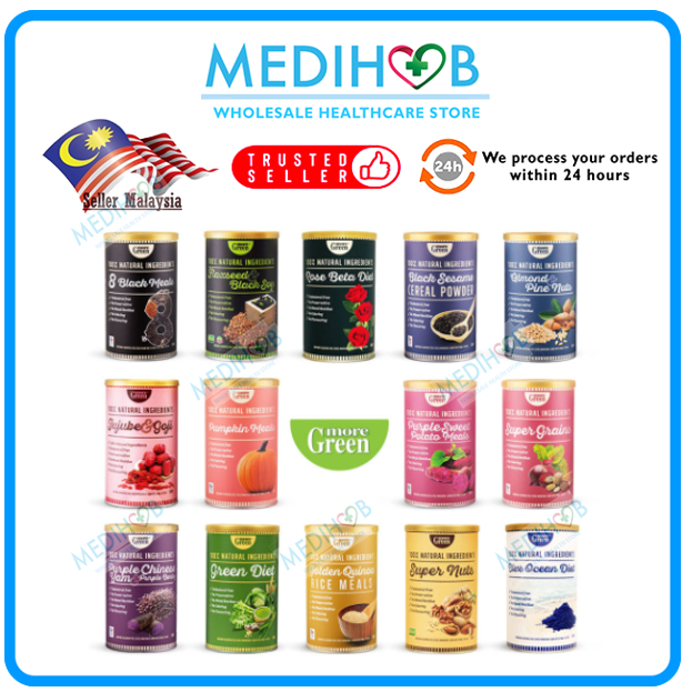 [NO.1 MULTIGRAIN IN MALAYSIA] MORE GREEN HEALTHY BEVERAGE POWDER DRINK ...