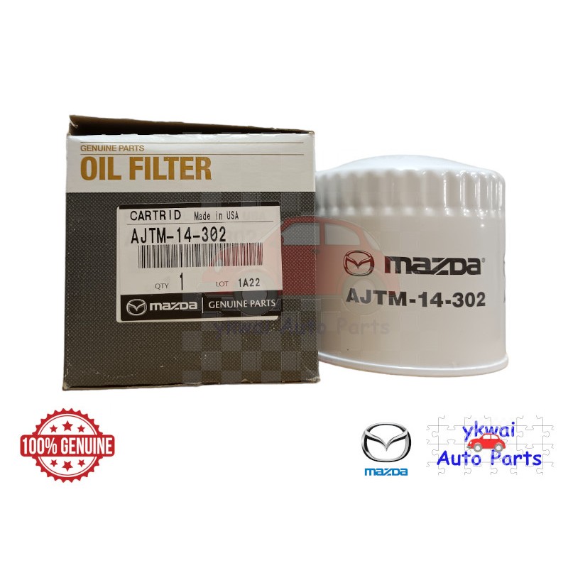 Genuine Mazda Oil Filter for Mazda MPV 2.5/Ford Escape 3.0 - AJTM-14 ...