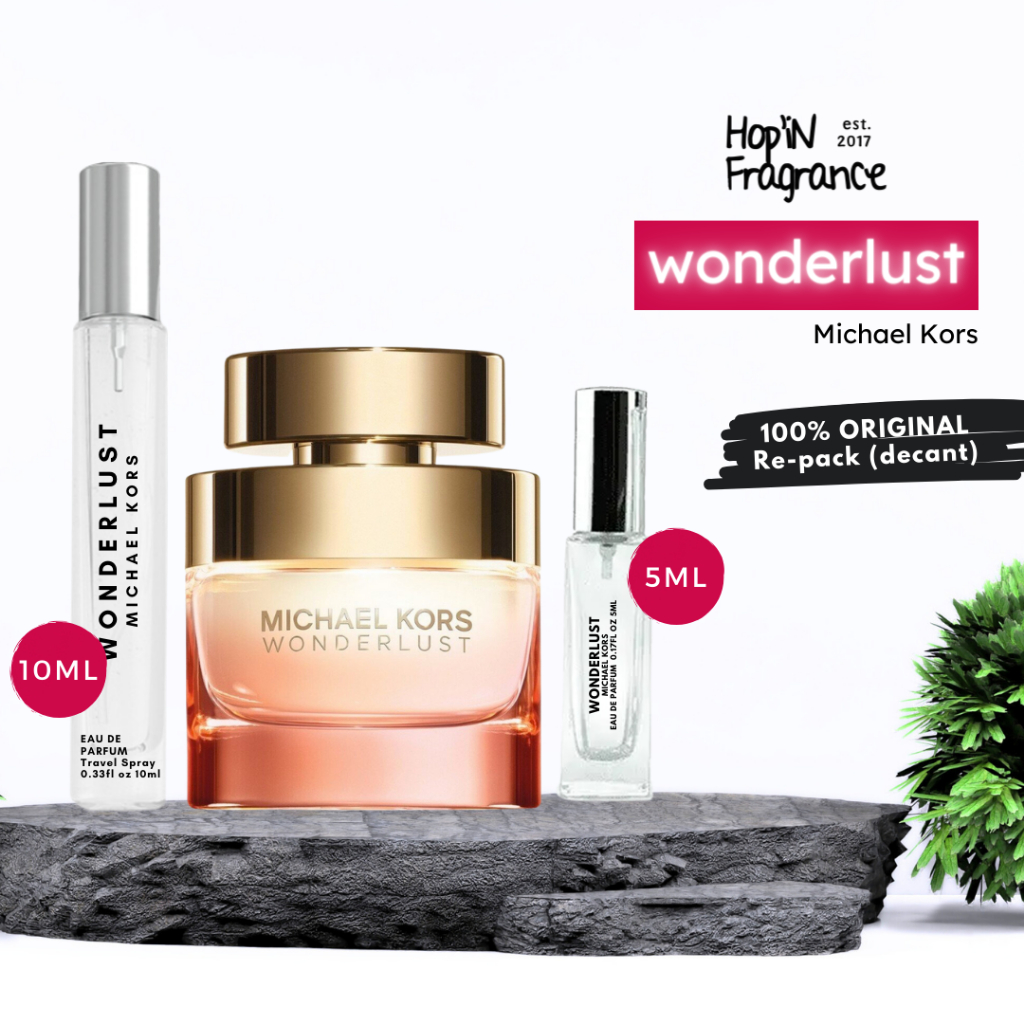 [ Decant ] Michael Kors Wonderlust EDP 5ml/10ml Original Perfume Repack ...