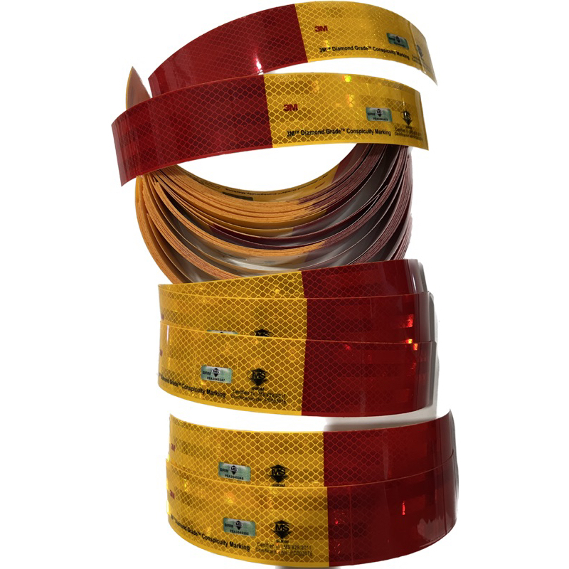 100% Original 1PCS 3M Diamond Grade Type 5 J5 Side Marking Conspicuity ...