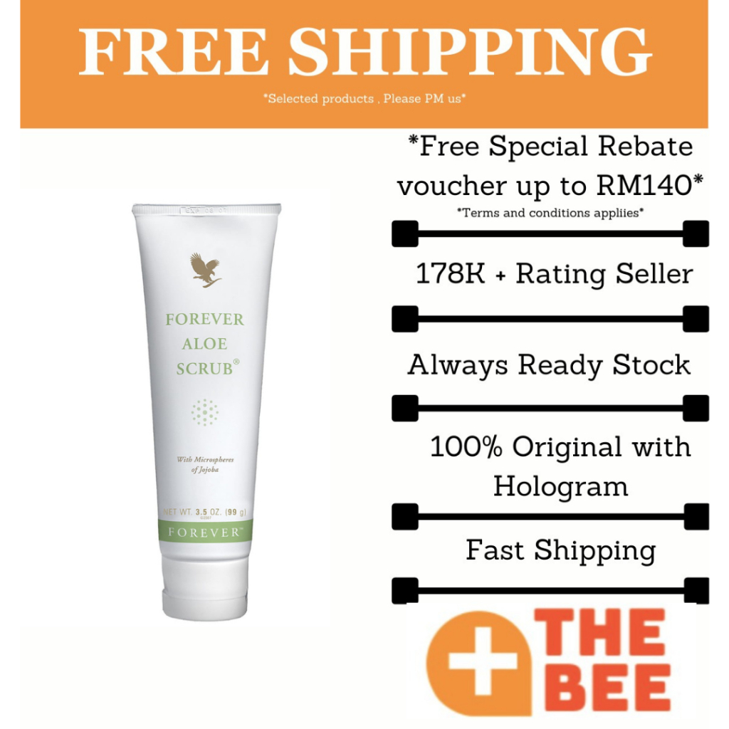 Forever Living Aloe Scrub 99g | Shopee Malaysia