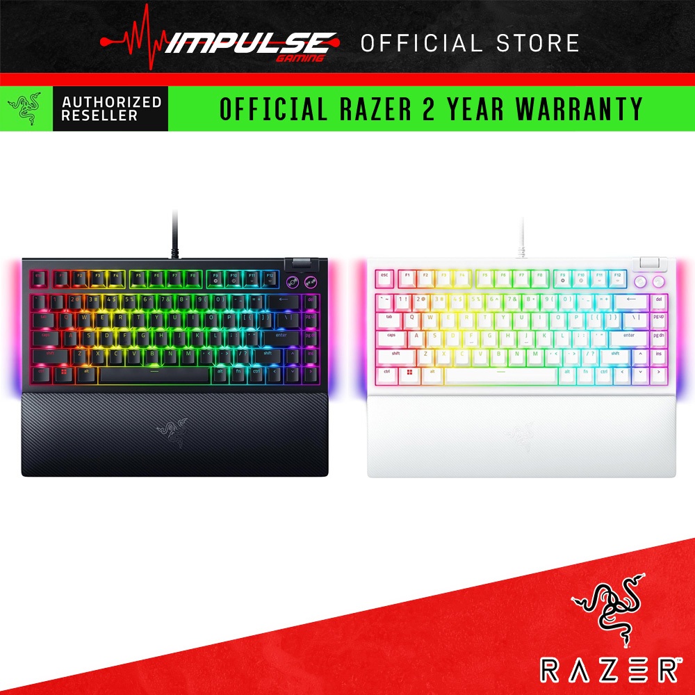 Razer BlackWidow V4 75% with Aluminum Case Hot-swappable Design ...