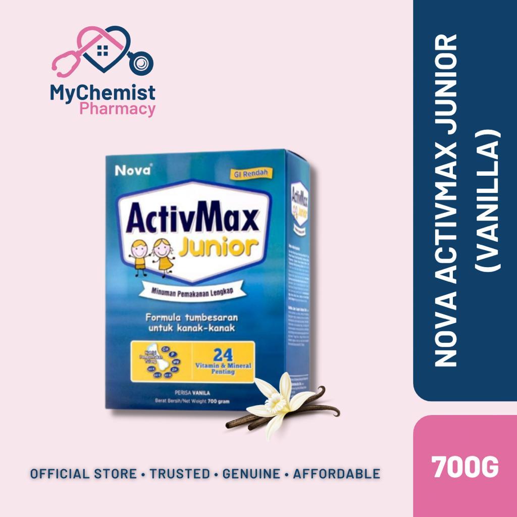 Nova ActivMax Junior Vanilla 700g for Children (Susu Nutrisi Lengkap ...