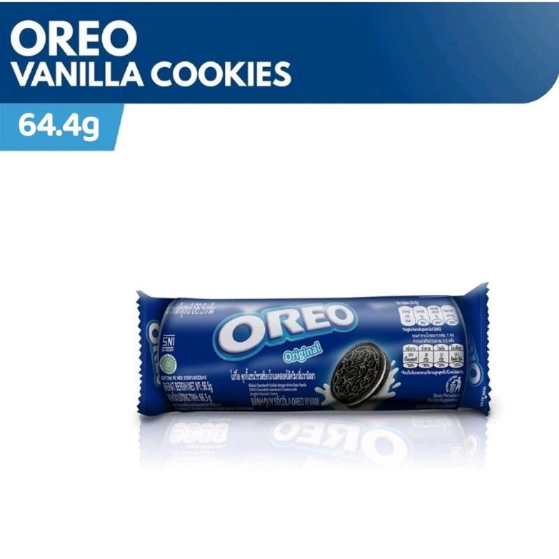 Oreo Vanilla Sandwich Cookies 64.4g | Shopee Malaysia