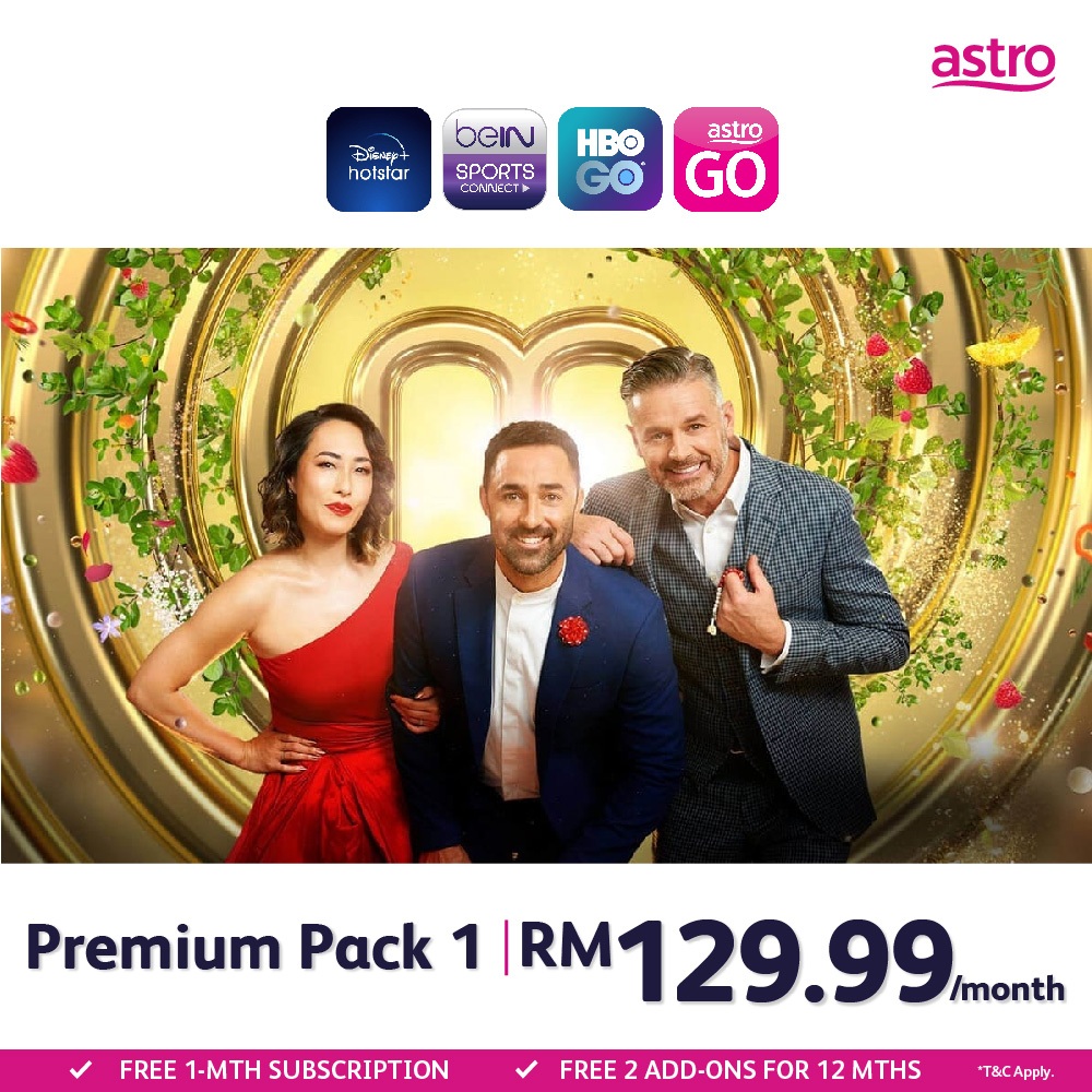 Astro Premium Pack 1 - Movies & Sports TV Subscription Plan, P&P Ultra ...