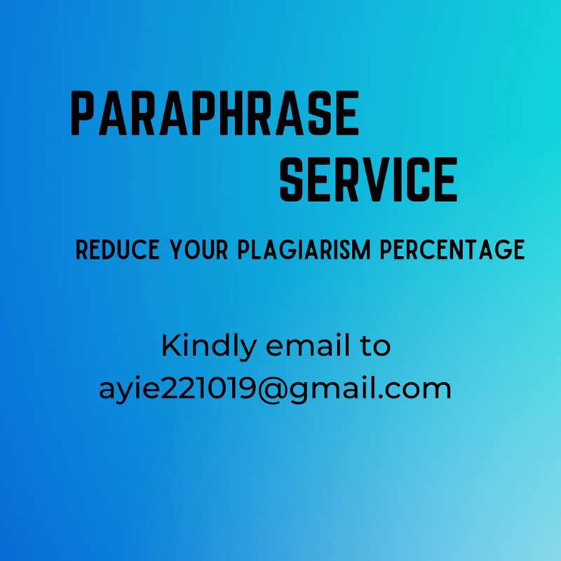 PARAPHRASE SERVICE🔥FASTEST AND CHEAPEST🔥 | Shopee Malaysia
