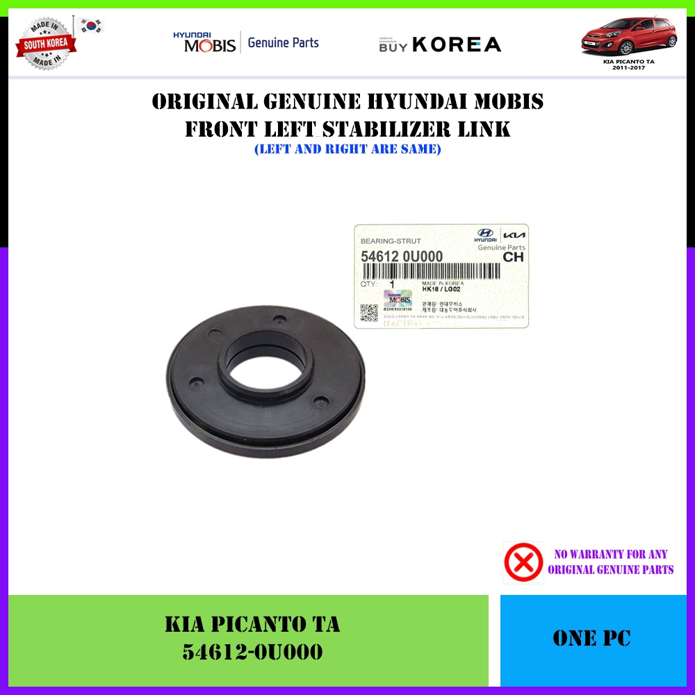 Kia Picanto TA 2013 Genuine Hyundai Mobis / Korea Aftermarket Strut ...