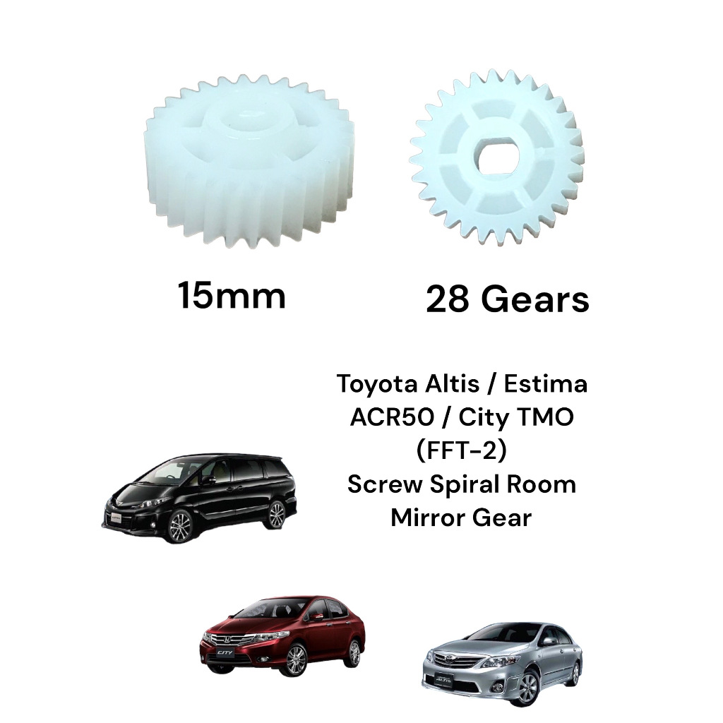Toyota Altis / Estima ACR 50 / City TMO Side Mirror Gear Spiral Screw ...