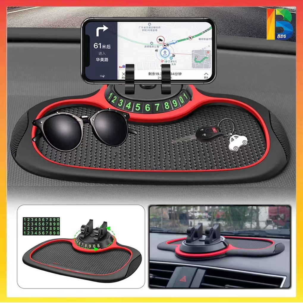 Sticky Mat Anti Slip Magic Mat Pad Car Dashboard Temporaly Parking ...