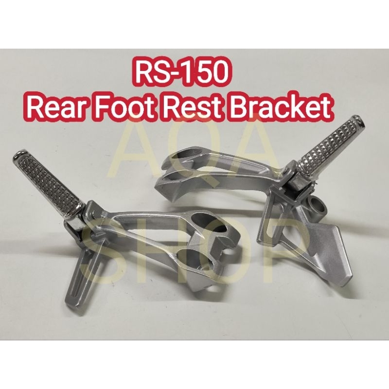 RS150 Rear Foot Rest Bracket RS-150 Footrest Bracket Footrest Holder ...