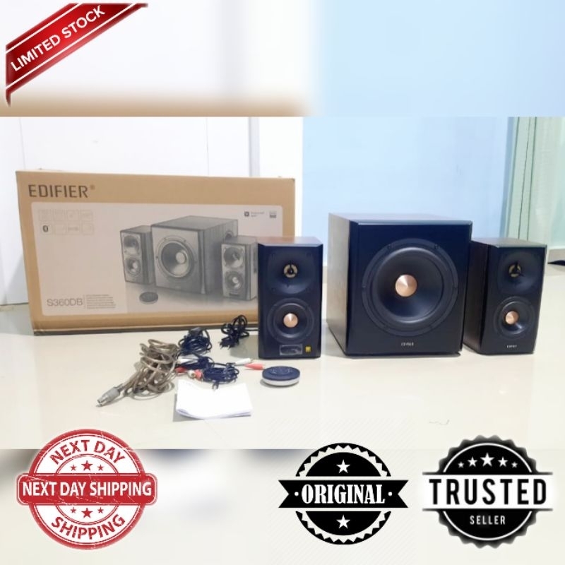 Original Edifier S360DB 2.1 HI-FI Active Bluetooth Speacker 150W HI-RES ...
