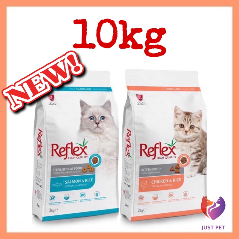 Reflex Premium Cat Food 10kg | Shopee Malaysia