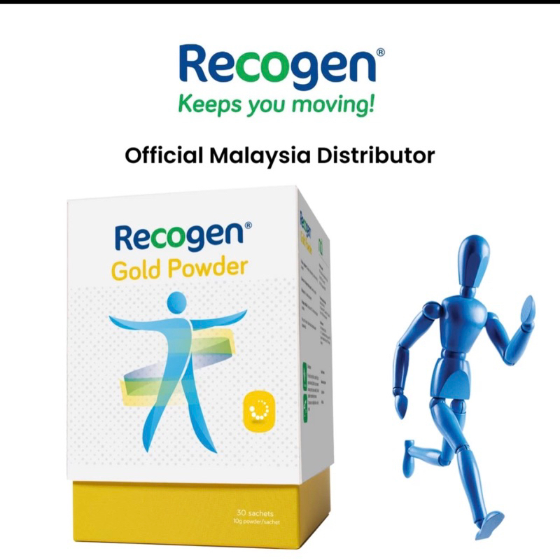 💯‼️Ready stock Recogen Collagen Gold/calcium/original (1x30 sachets ...