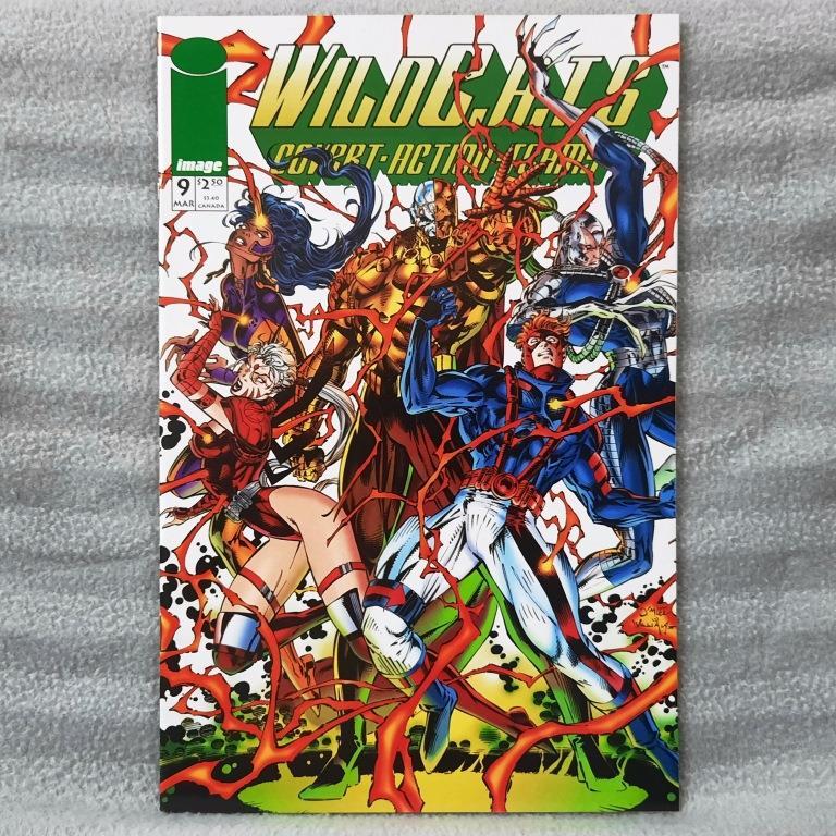 WildCATs #9 JIM LEE Cvr (Image/Wildstorm Comics) Scott Williams, Brandon Choi, Travis Charest ...