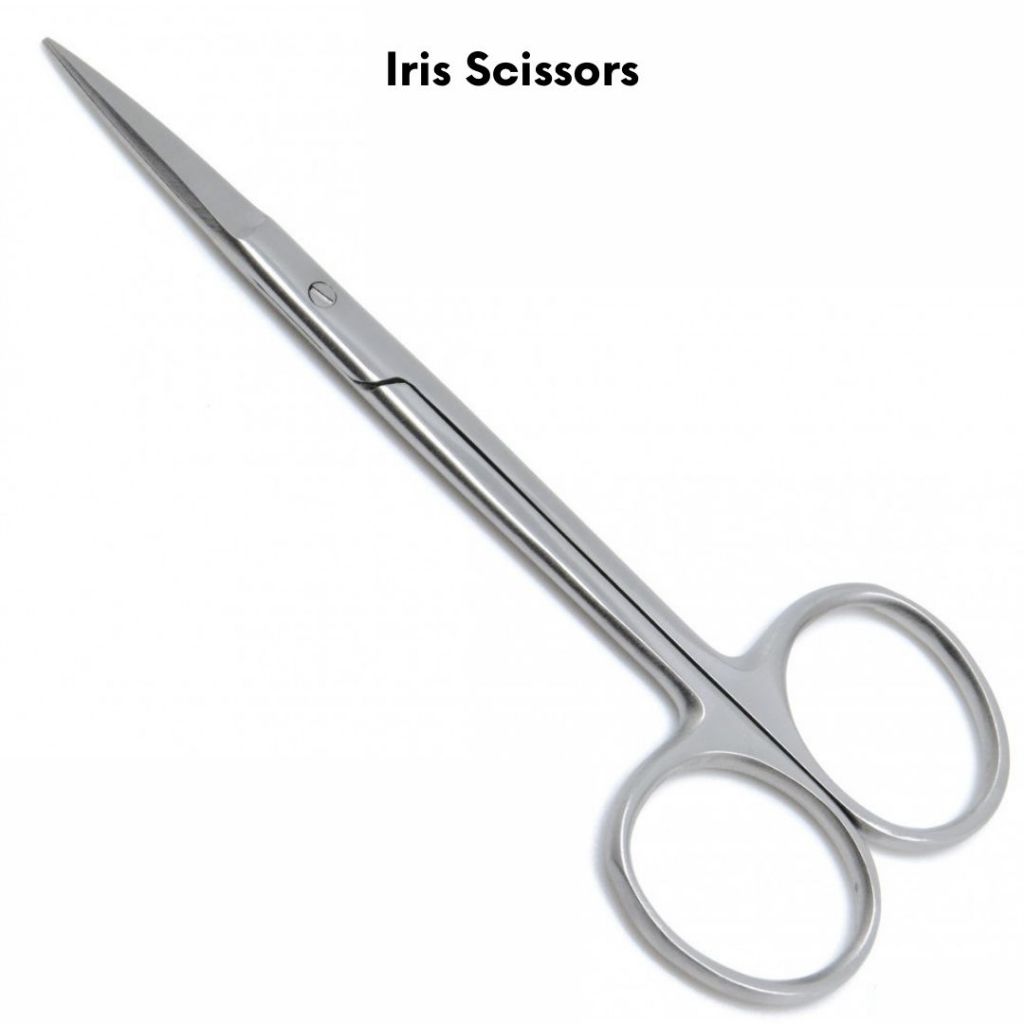 Iris Scissors Straight Dental Instruments Iris Surgical Scissors 4.5" Iris Micro Dissecting ...