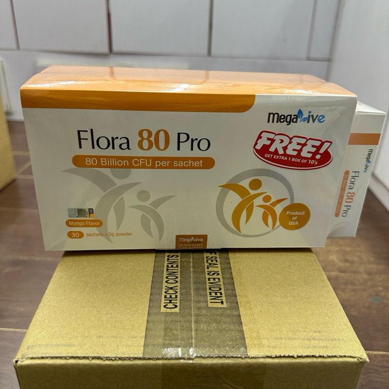 (GOODLIFE) - MEGALIVE FLORA 80 PRO - 2X30S + 10S | Shopee Malaysia