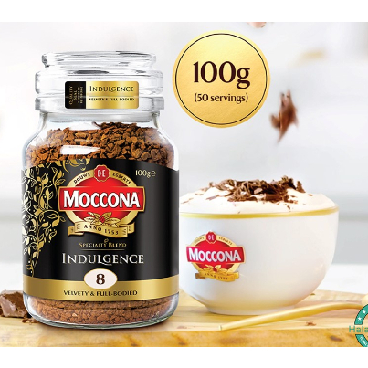 MOCCONA Indulgence Freeze Dried Instant Coffee Jar 100g | Shopee Malaysia