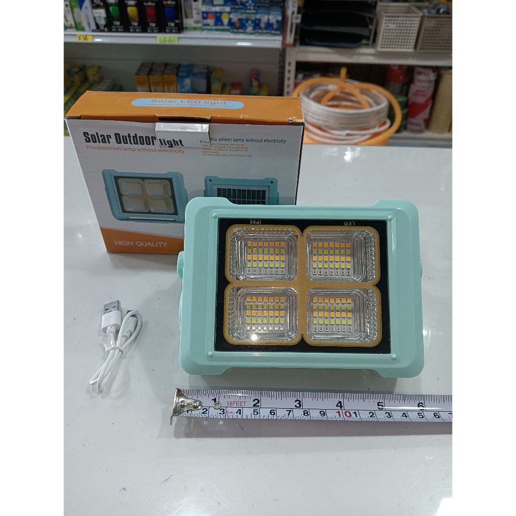 Portable LED Work Lamp 100w Solar Working Light aterproof Floor Light ...