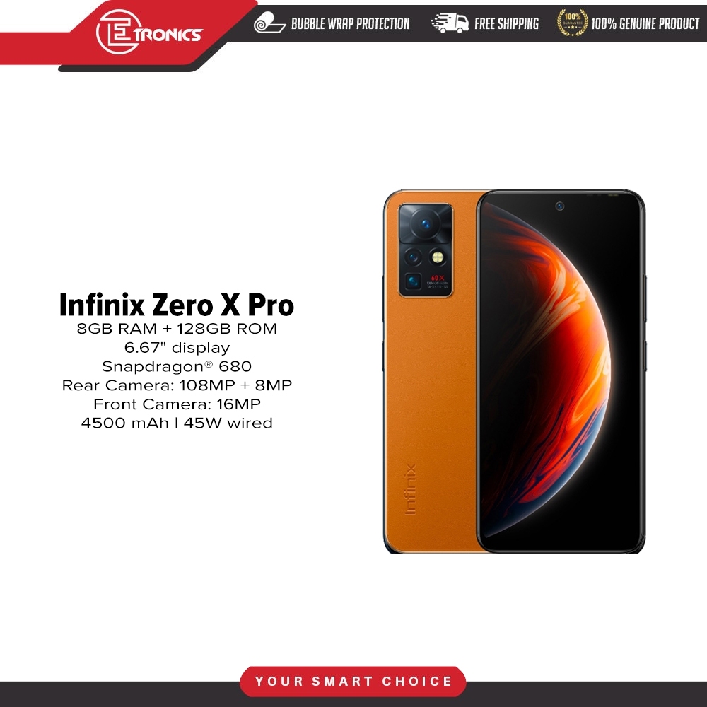 Infinix Zero X Pro [8GB RAM + 128GB ROM] - Original Warranty by Infinix ...