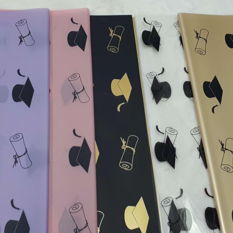 20pcs Graduation Wrapping Paper Bouquet Wrapped Flowers Paper ...