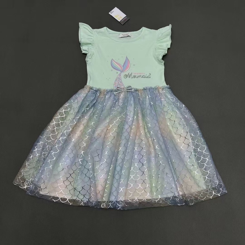 Primark | The Mermaid Frill Sleeve Tutu Dress | Shopee Malaysia