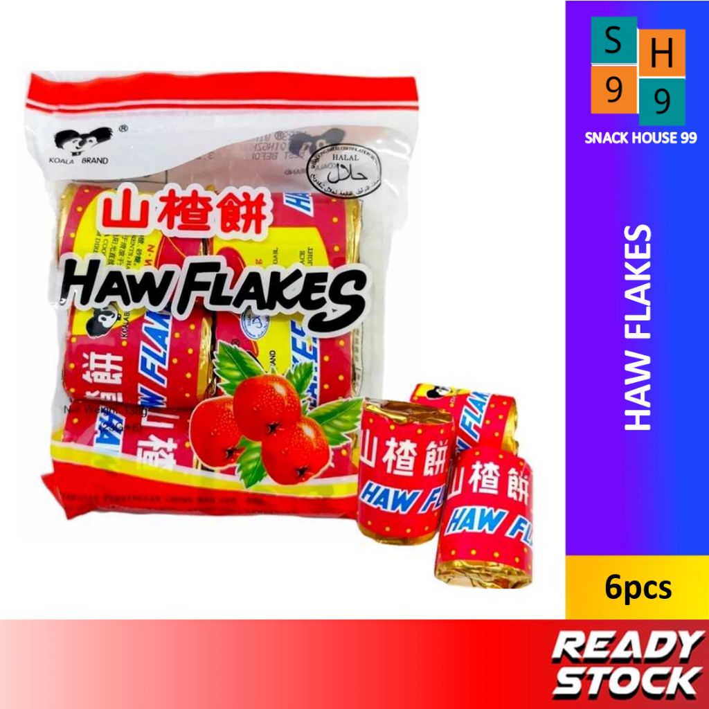 【6pcs】HawFlakes/Asam Duit 山楂饼【SnackHouse99】 | Shopee Malaysia