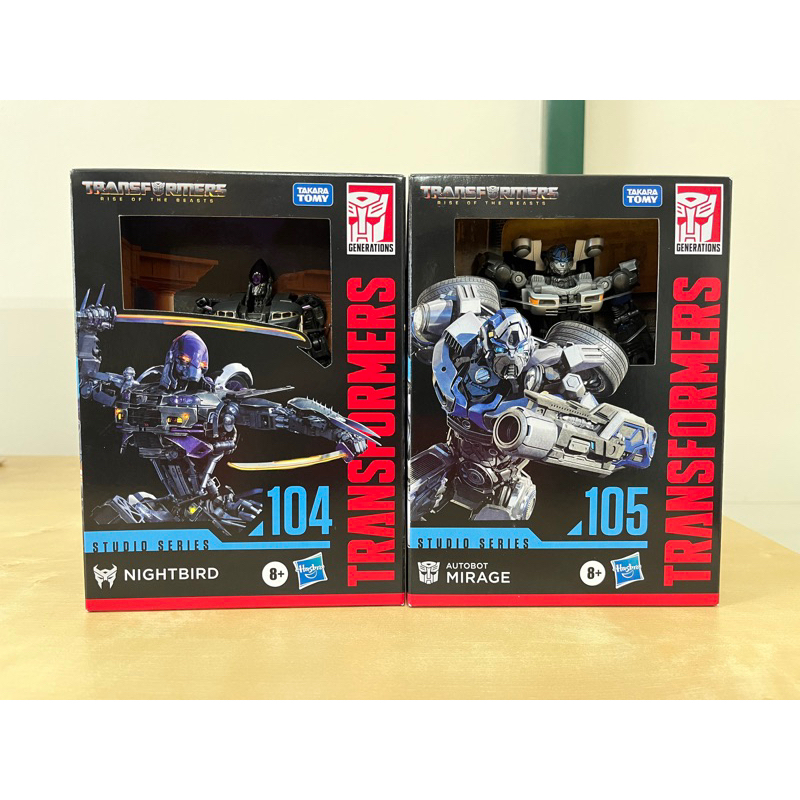 Transformers Airazor Mirage Nightbird Studio Series 97 104 105 Deluxe ...