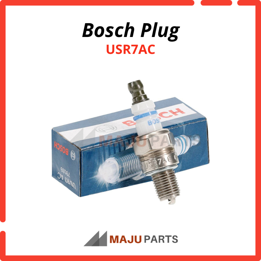 Original BOSCH USR7AC Spark Plug Honda GX35 Husqvarna 125 Chainsaw ...