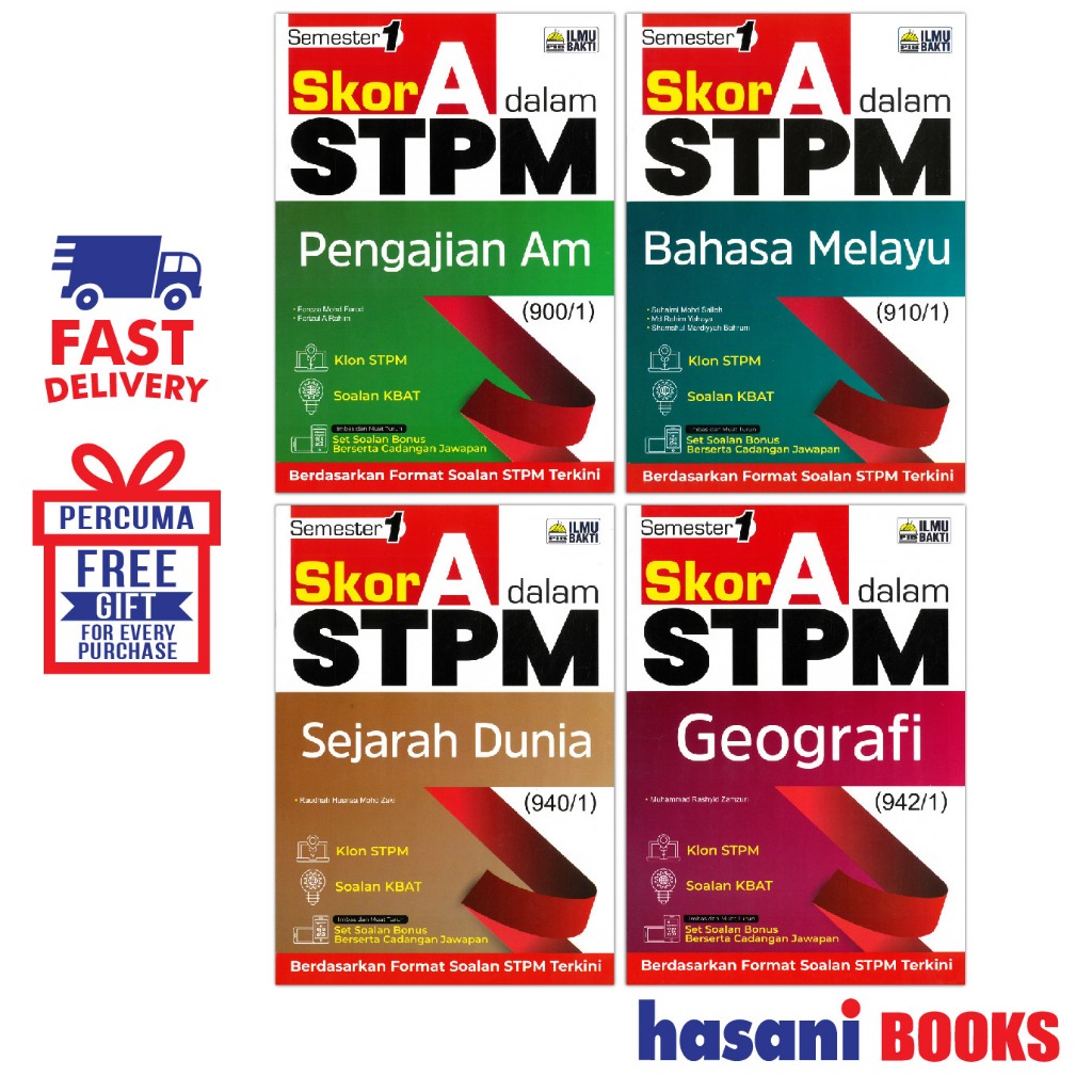 Hasani Pib Buku Latihan Skor A Dalam Stpm Semester 1 Shopee Malaysia