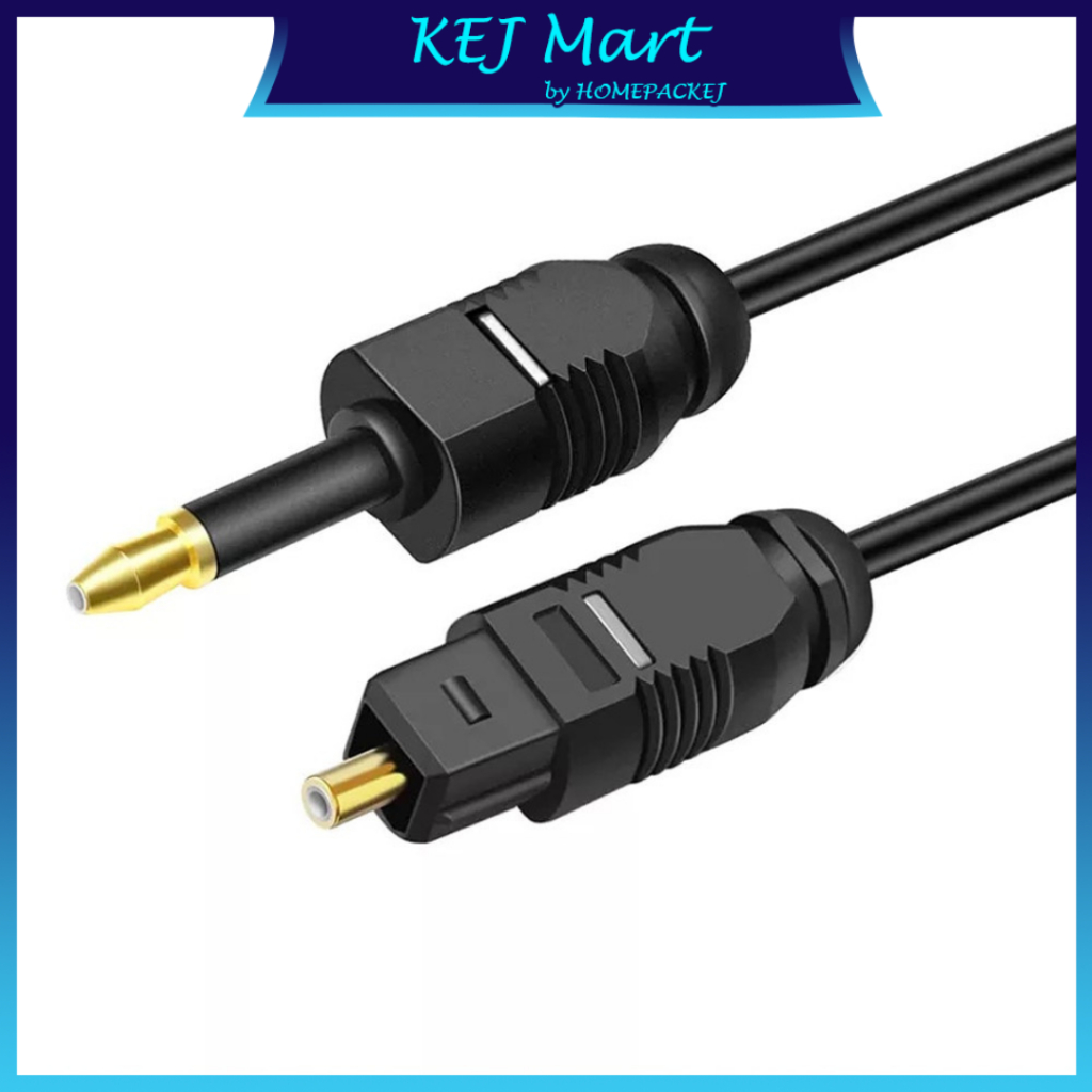 Optical Aux Digital Sound Toslink Male To Mini Toslink Male Digital ...