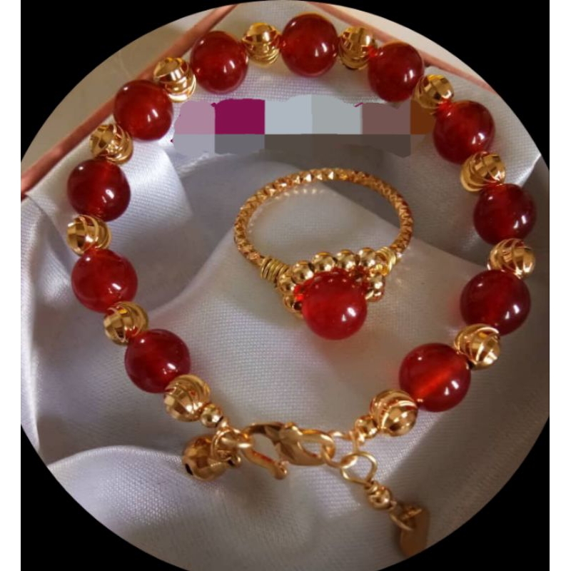 💝GELANG TANGAN BATU JET ASLI💯 IKAT SUASA💝 | Shopee Malaysia