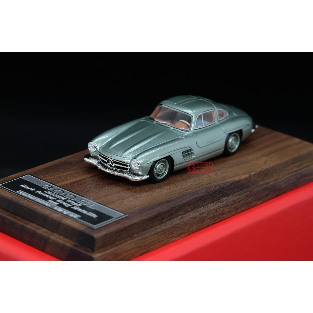 MY64 1/64 Mercedes 300SL W198 1954 DARK PEWTER GRAY METALLIC ready ...