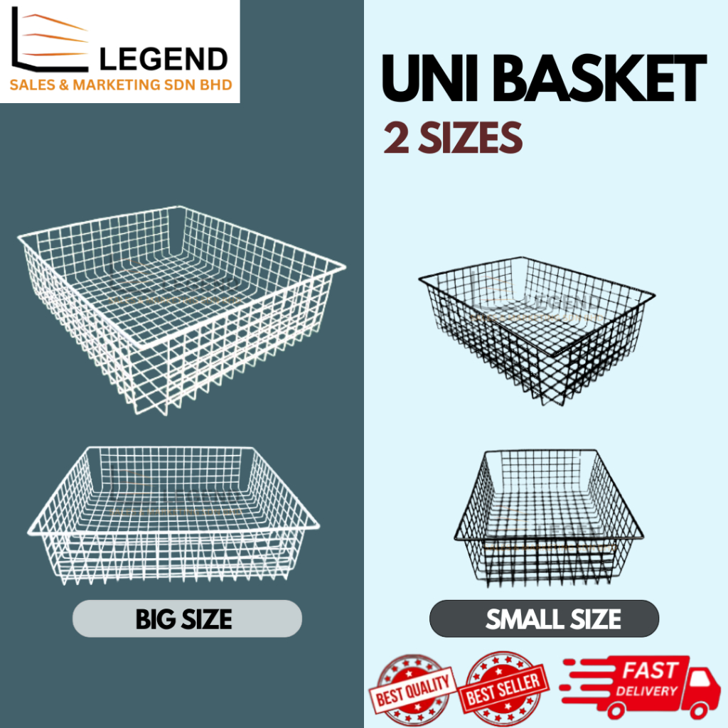 UNI BASKET / STORAGE BASKET/ STORAGE RACK BASKET 收纳筐 收纳篮 | Shopee Malaysia