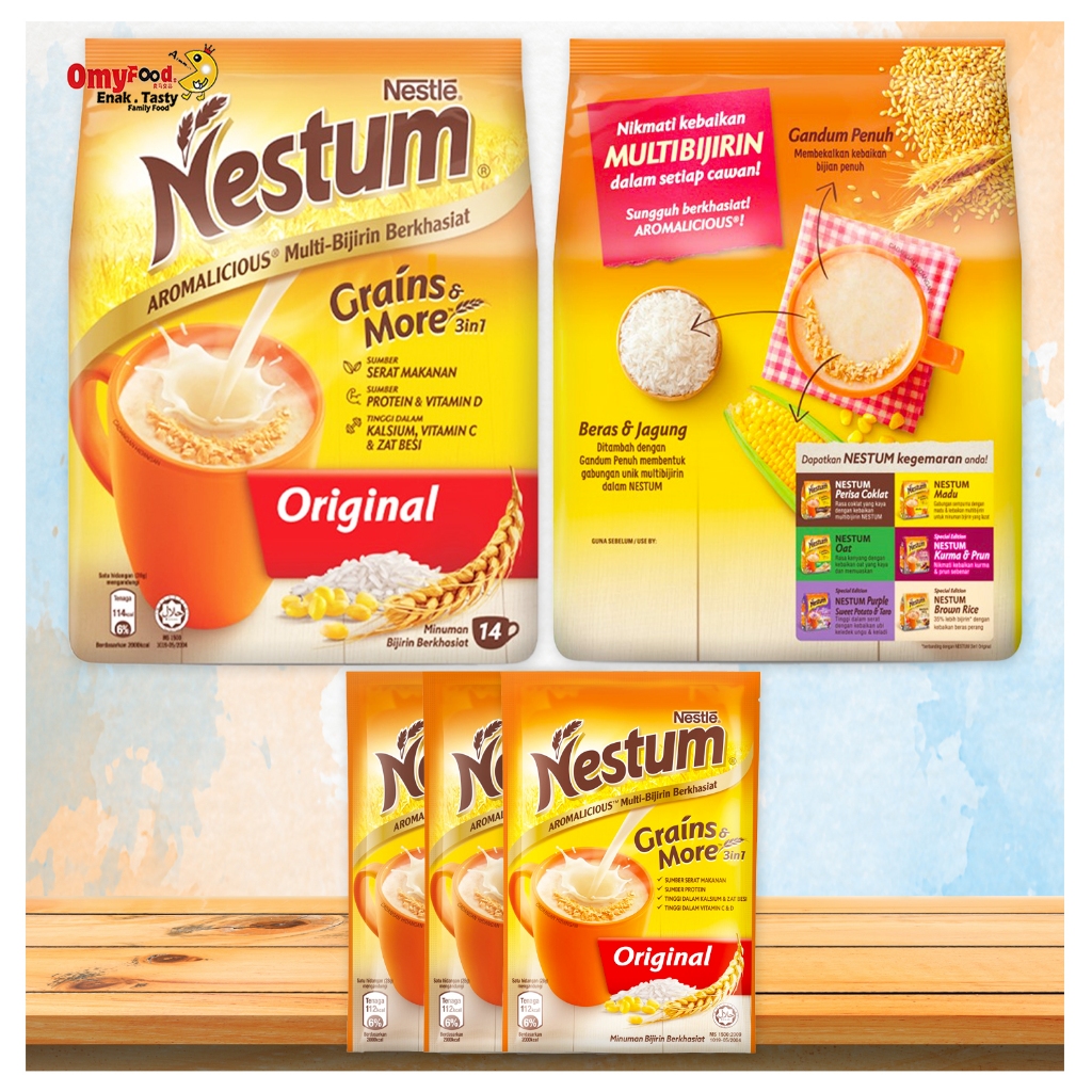 28g x 14pcs Nestle Nestum 3 in 1 [Original][OmyFood] | Shopee Malaysia