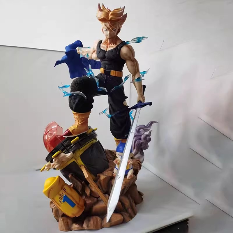 Dragon Ball Z Future Trunks PVC Figure Statue Goku Vegeta Android 18 ...