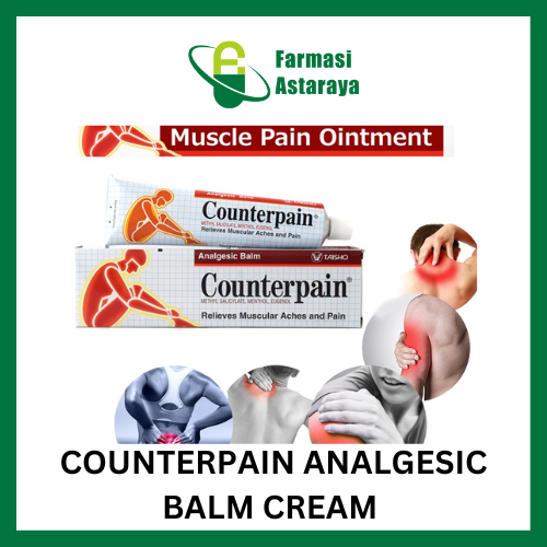 COUNTERPAIN ANALGESIC BALM CREAM 30G | 60G | 120G | Shopee Malaysia