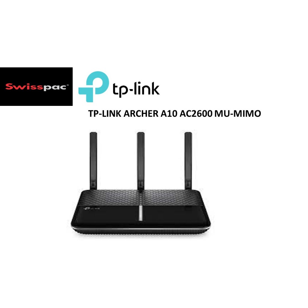 TP-LINK ARCHER A10 AC2600 MU-MIMO WI-FI ROUTER | Shopee Malaysia