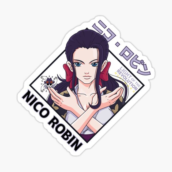 Nico Robin One Piece Stickers v2 | Shopee Malaysia