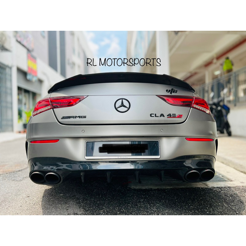 Mercedes benz w118 CLA AMG RT FD PAKTECHZ PSM Cla45s carbon fiber rear ...