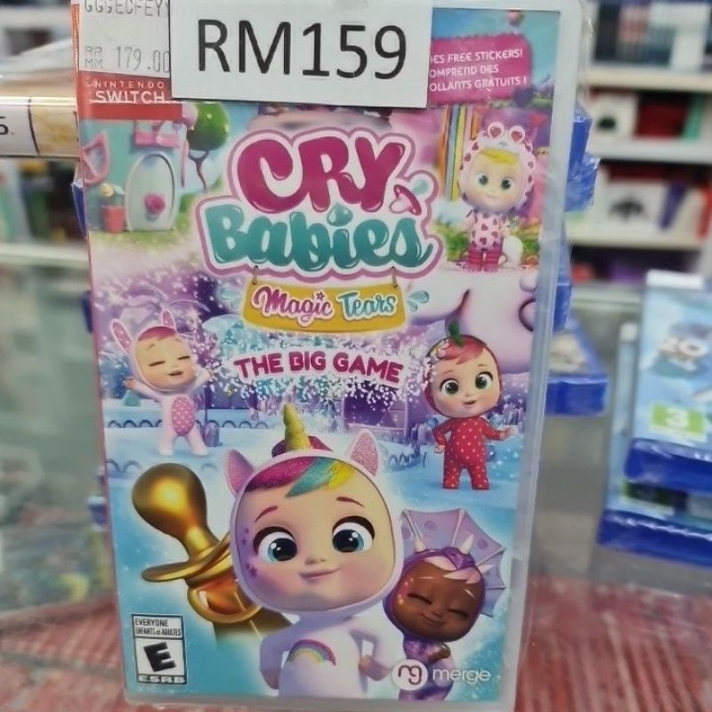 nintendo switch cry babies magic tears the big game English us new and ...