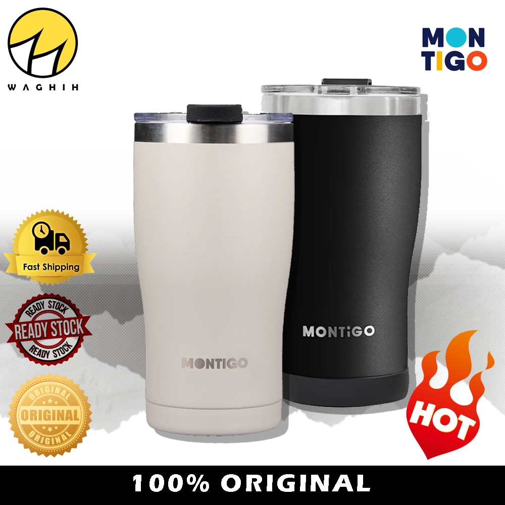 🔥100% ORIGINAL🔥MONTIGO NIGHT'S TUMBLER 590ML CAMPING HIKING THERMO FLASK CUP | Shopee Malaysia